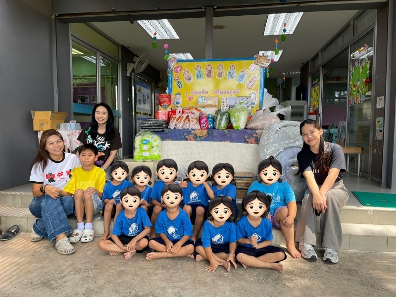 THiNKGIVE เดินทางแบ่งปันความสุขอย่างต่อเนื่องที่มูลนิธิสงเคราะห์เด็กพัทยาและบ้านเด็กอ่อนเสือใหญ่ ...